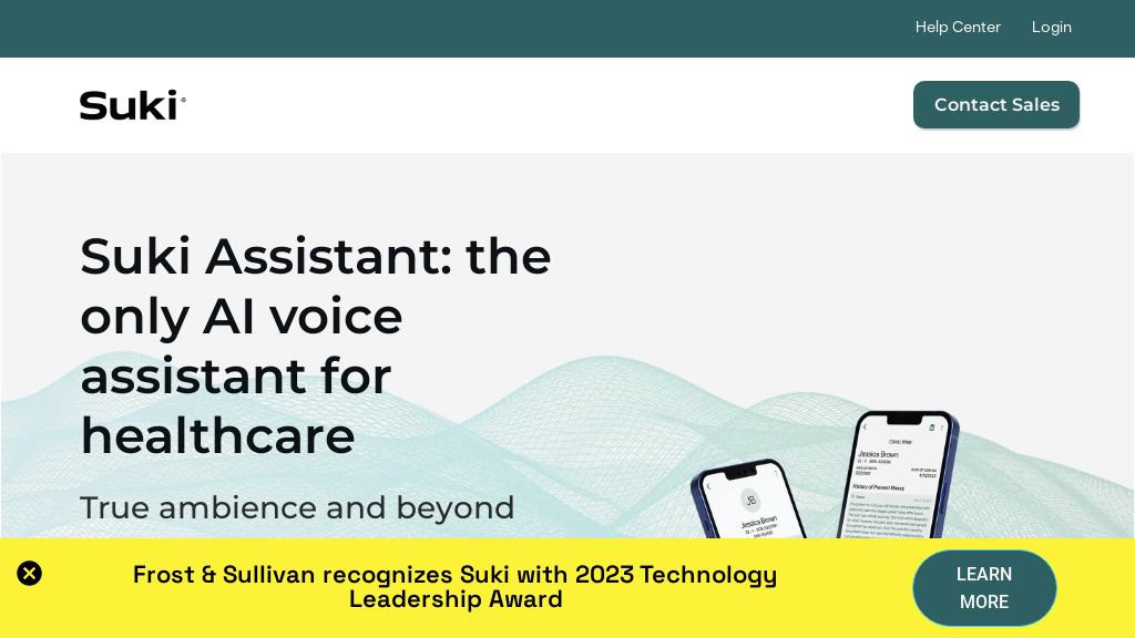 Suki AI | Transforming Healthcare with an Intelligent Assistant | Futureen