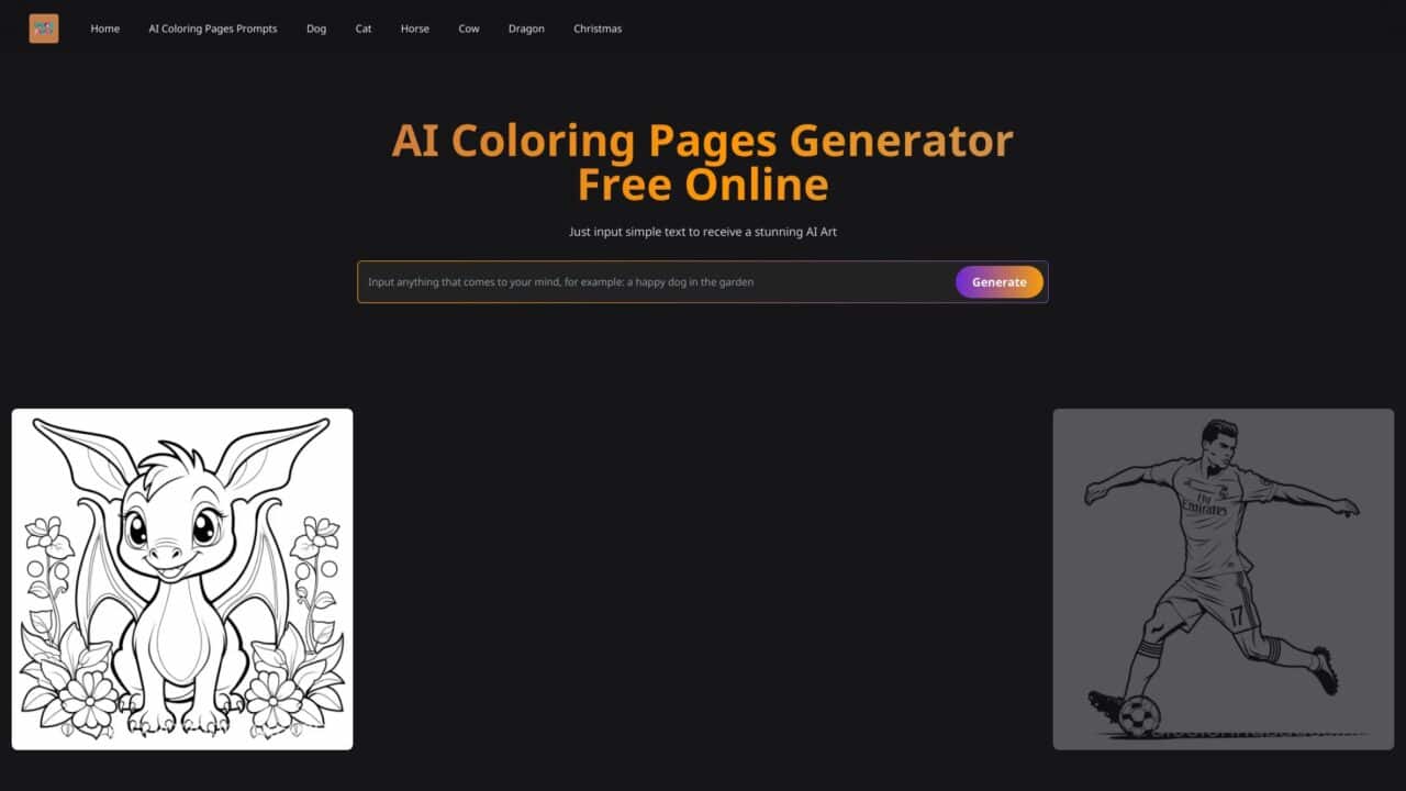 AI Coloring Pages | Ignite Your Creativity with AI | Futureen