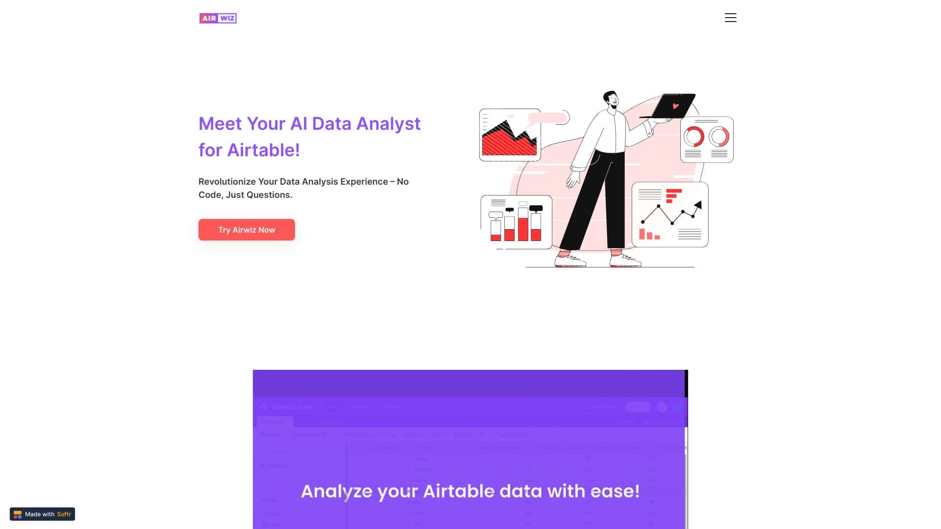 Airwiz | AI Assistant for Analyzing Airtable Data | Futureen