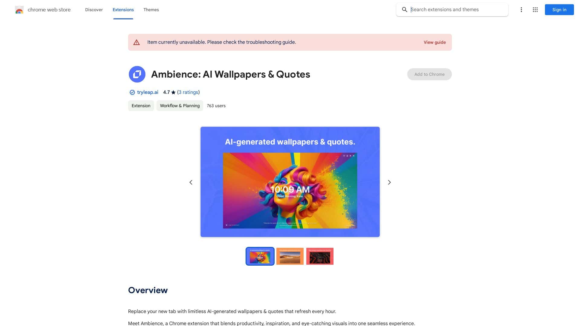 Ambience | Transform Your Screen with AI Wallpapers | Futureen