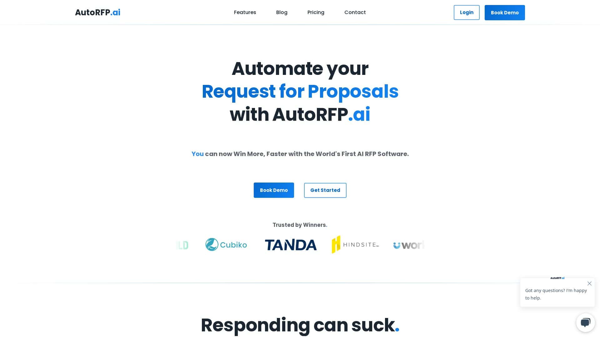 AutoRFP.ai | AI Software for Automating RFP Responses | Futureen