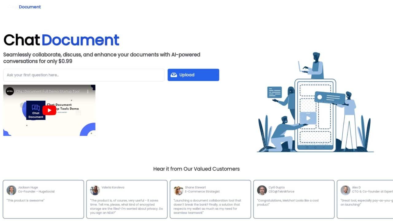 Chat Document | Efficient Collaboration & Document Management | Futureen