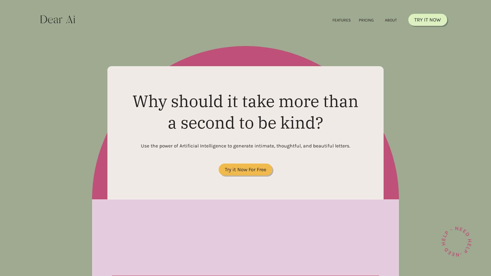 Dear Ai | Transform Letter Writing with AI Assistance | Futureen