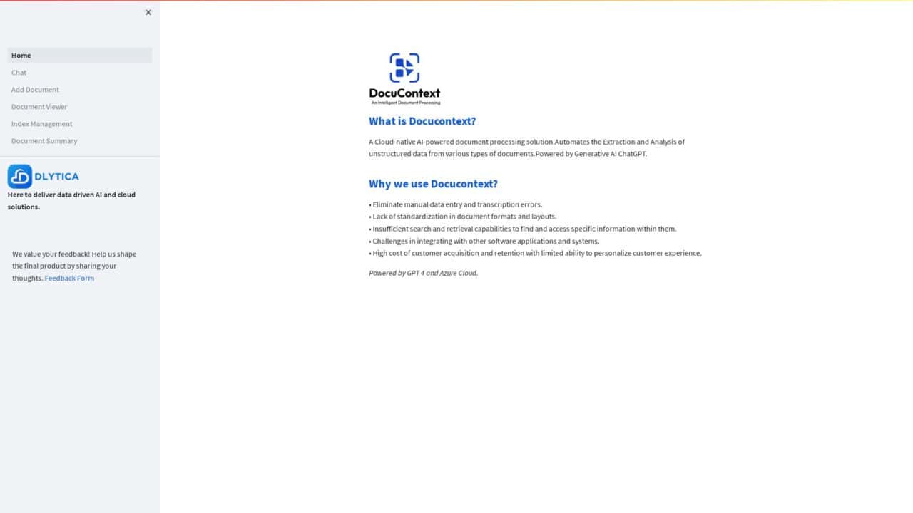 DocuContext | AI tool for efficient document analysis | Futureen