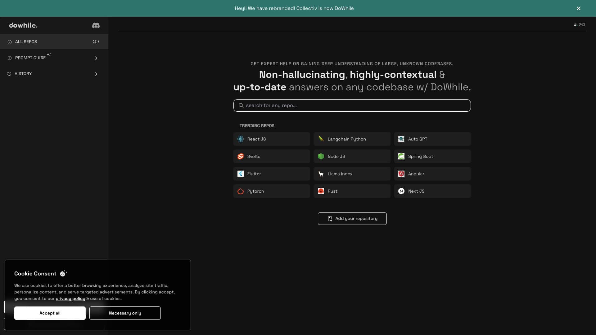 DoWhile | Harness the Potential of Codebases with AI | Futureen