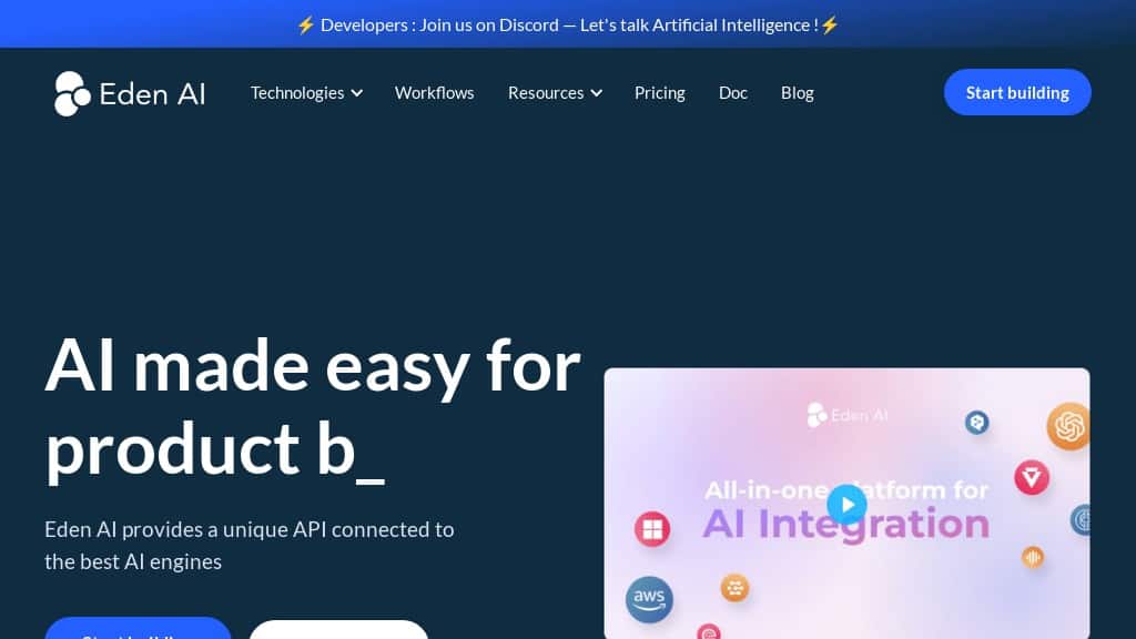 Eden AI | Transform Your Art with Creative Ease | Futureen