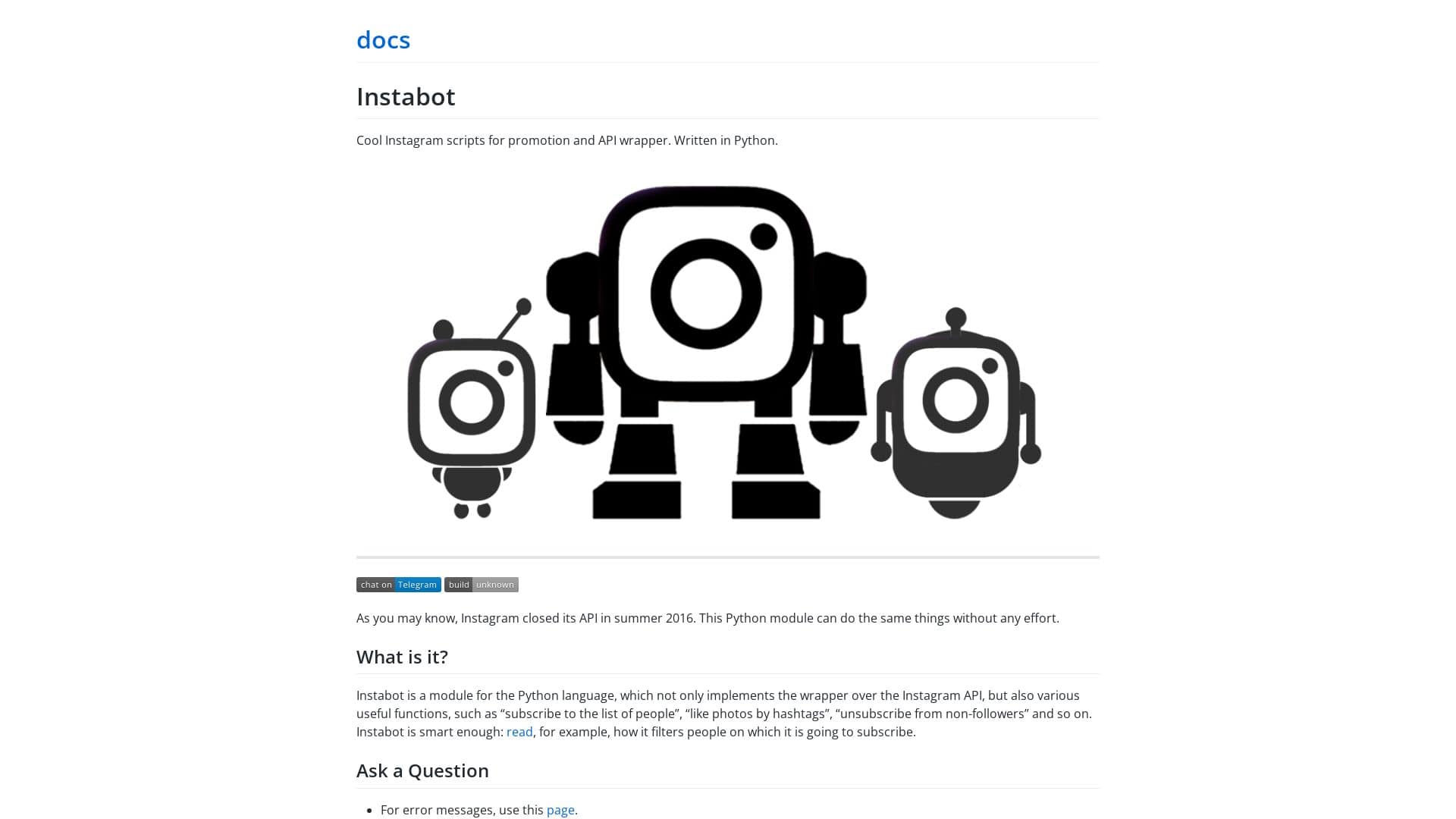 Instabot | Transform Your Website with Custom Bots | Futureen