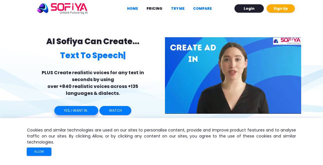 Ai Sofiya | Create Amazing Ads in One Minute! | Futureen