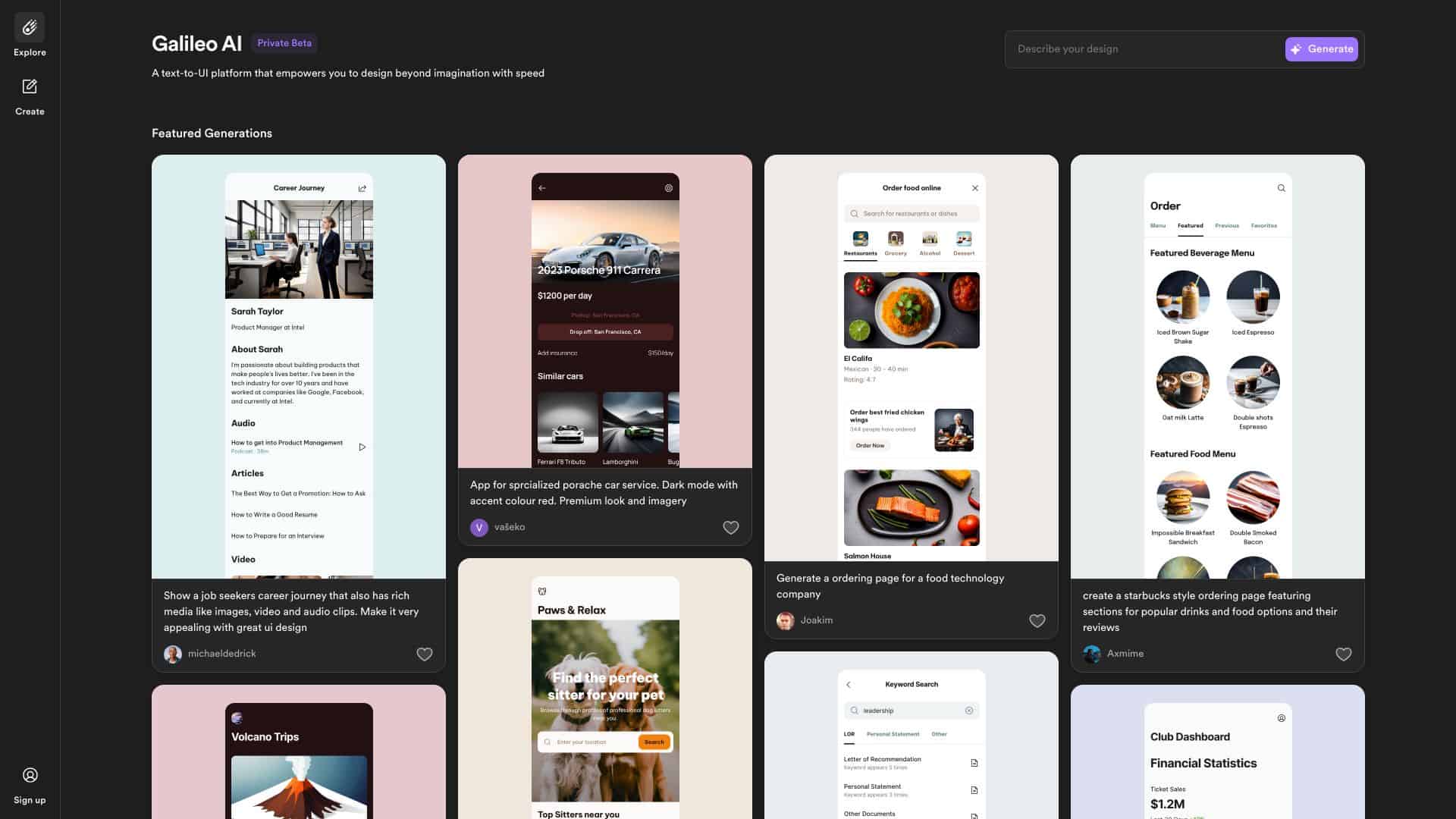 Galileo AI | Elevate Your Figma Designs with Ease | Futureen