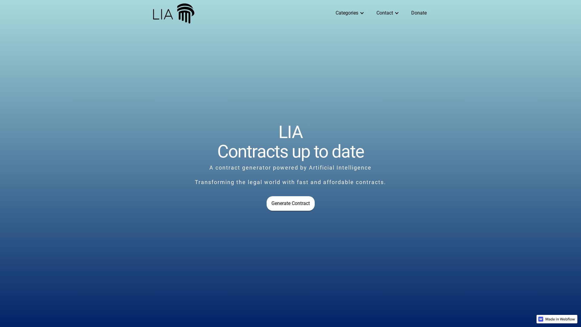 LIA | AI Contract Creation & Management Tool | Futureen
