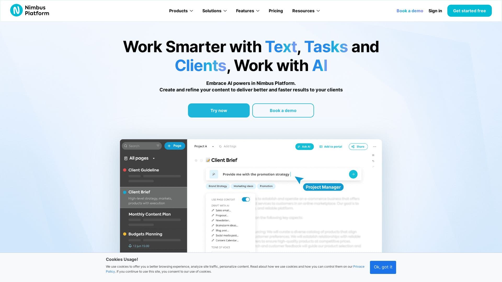 Nimbus AI | Optimize Work with an Integrated Assistant | Futureen