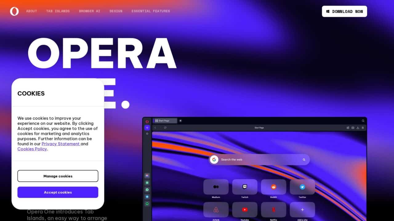 Opera One | Experience the Future of Browsing! | Futureen