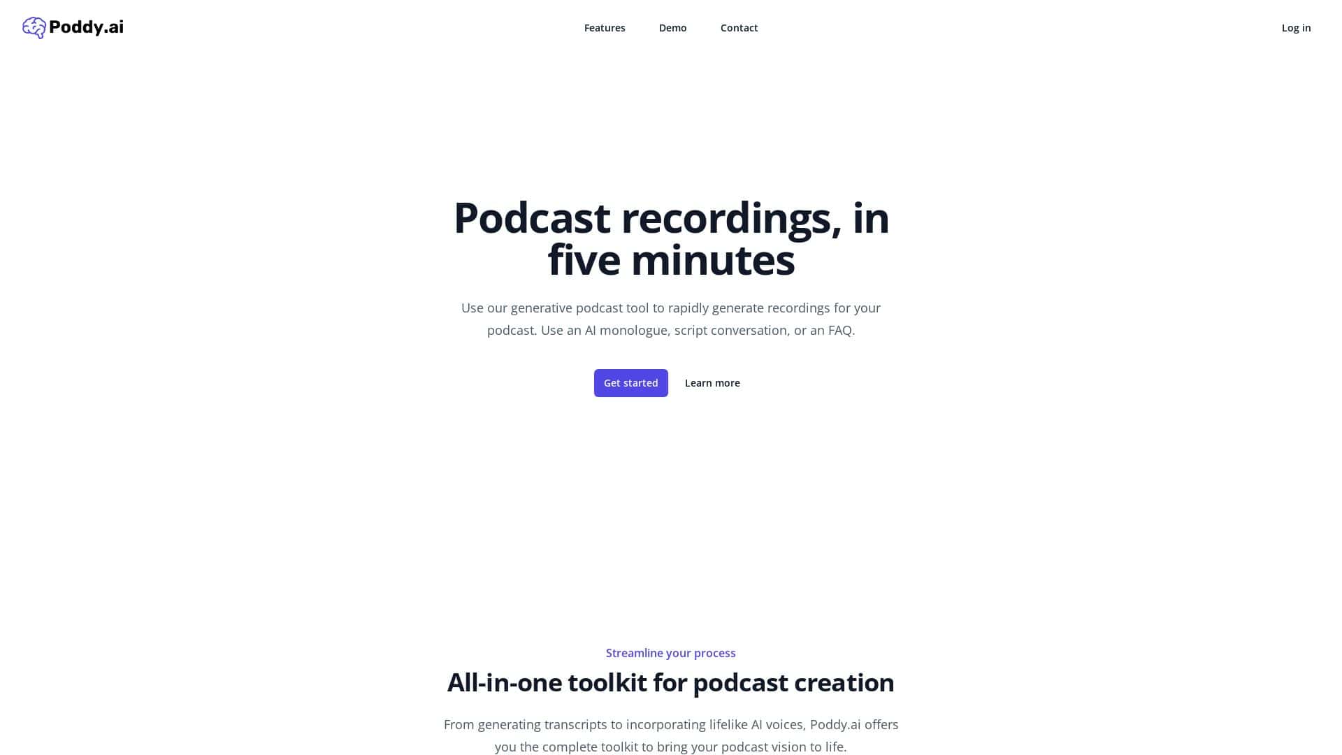 Poddy.ai | Podcast Creation Made Simple | Futureen