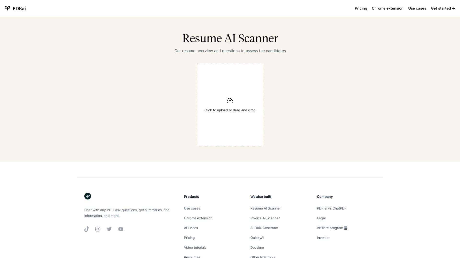 Resume AI Scanner | Assess Candidates with AI Easily | Futureen