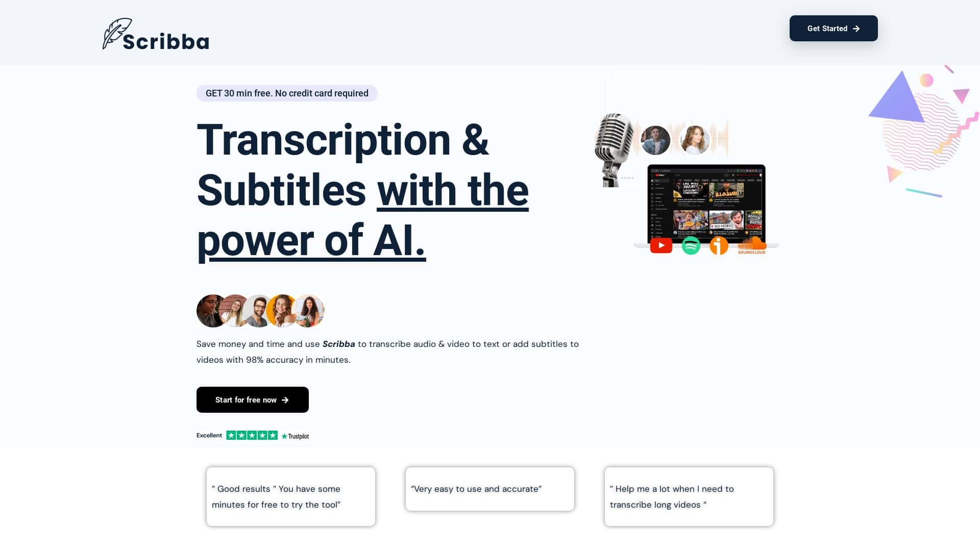 Scribba | Fast, Accurate, and Affordable Transcription Services | Futureen