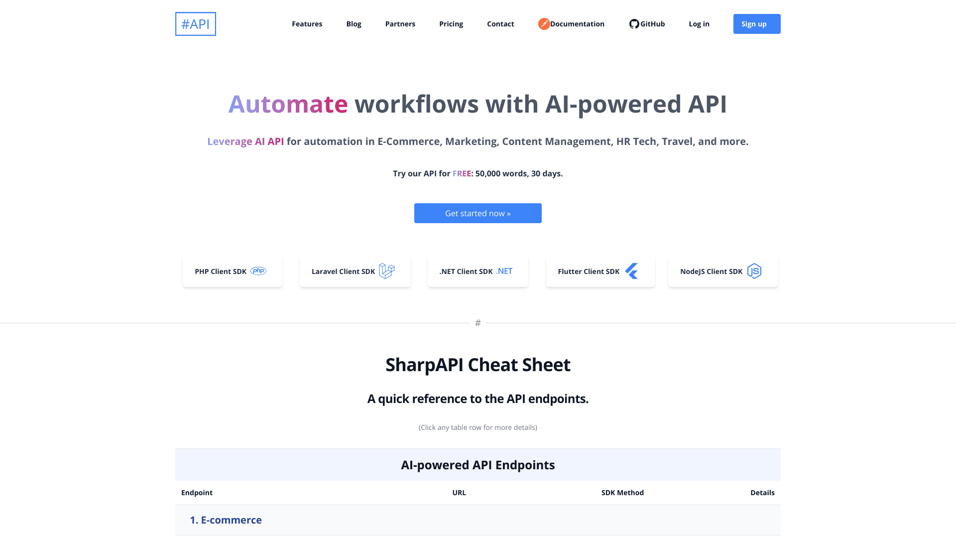 SharpAPI | AI-Powered Workflow Automation Solution | Futureen
