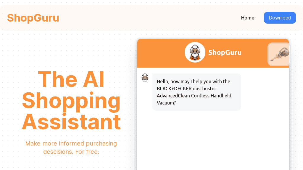 Shop Guru AI | Boost Your Shopping with Data Insights | Futureen