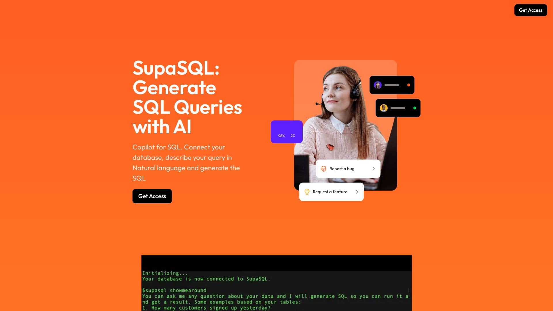 SupaSQL | Simplify SQL Querying Using Natural Language | Futureen