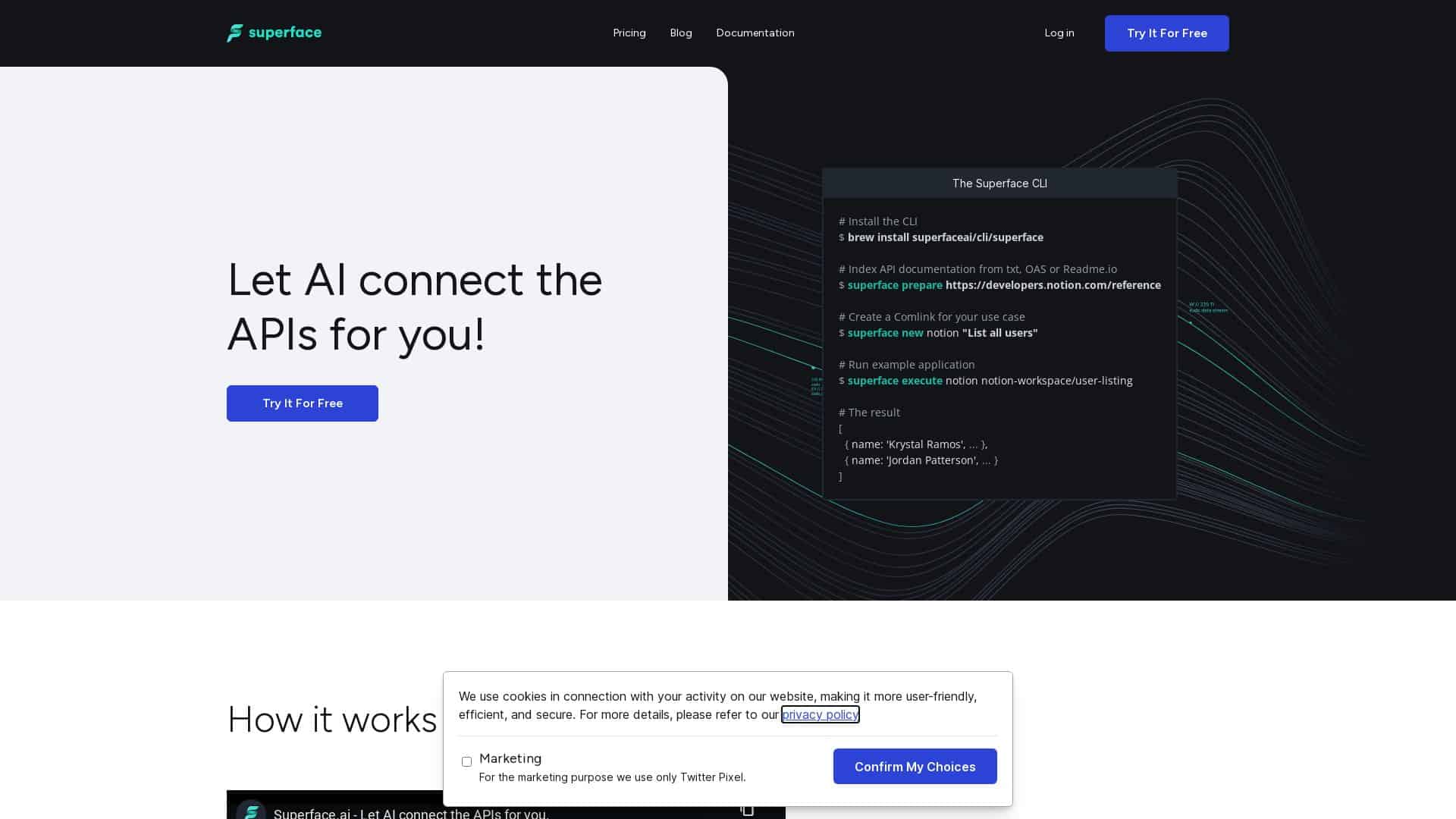 Superface.ai | Automate Tasks and Connect APIs with AI | Futureen