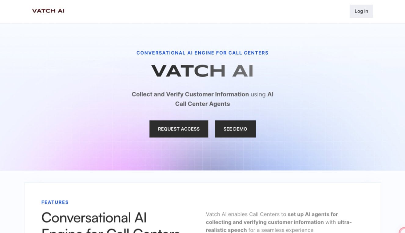 VatchAI | 24/7 Customer Support Without Wait Times | Futureen
