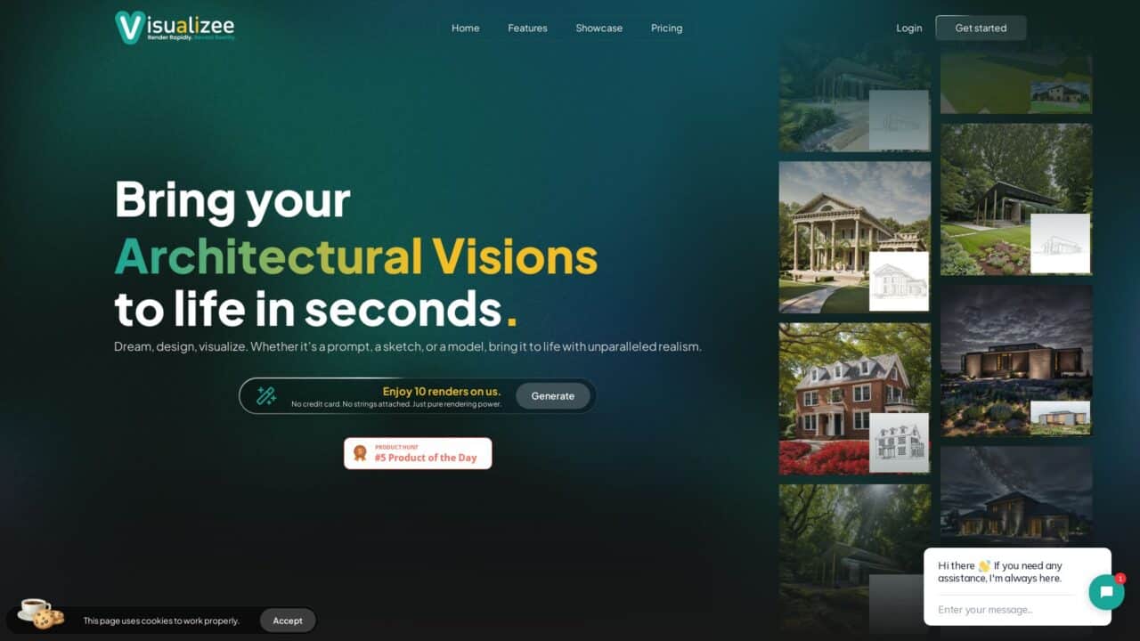 Visualizee.ai | Turn Ideas into Photorealistic Renders Fast | Futureen