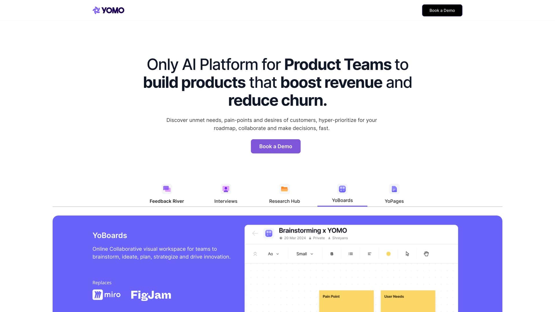 YOMO AI | Drive Product Growth with Smart Insights | Futureen