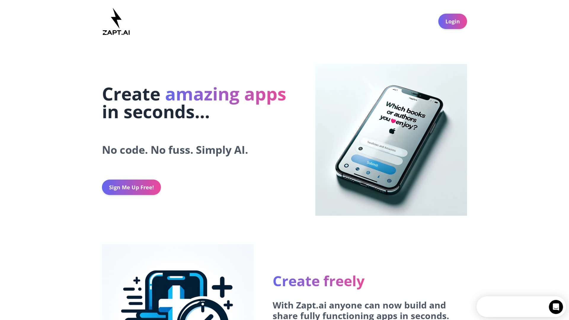 ZAPT | Create Amazing ChatGPT Apps | Futureen