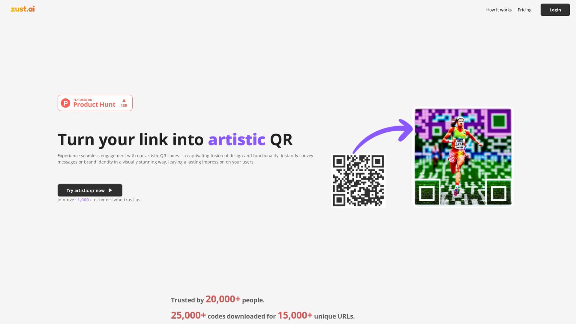 Zust QR | Create Artistic AI-Generated QR Codes | Futureen