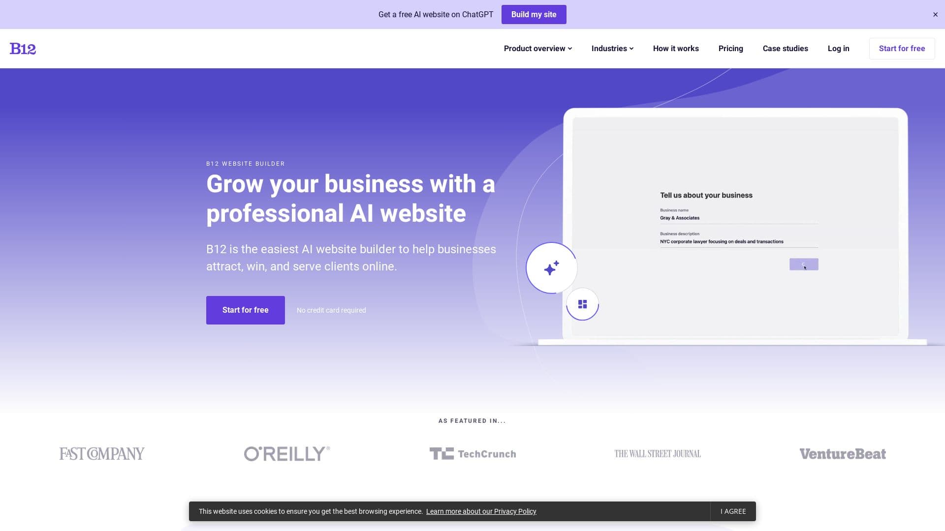 B12.io | AI Website Building Made Simple for Impact | Futureen