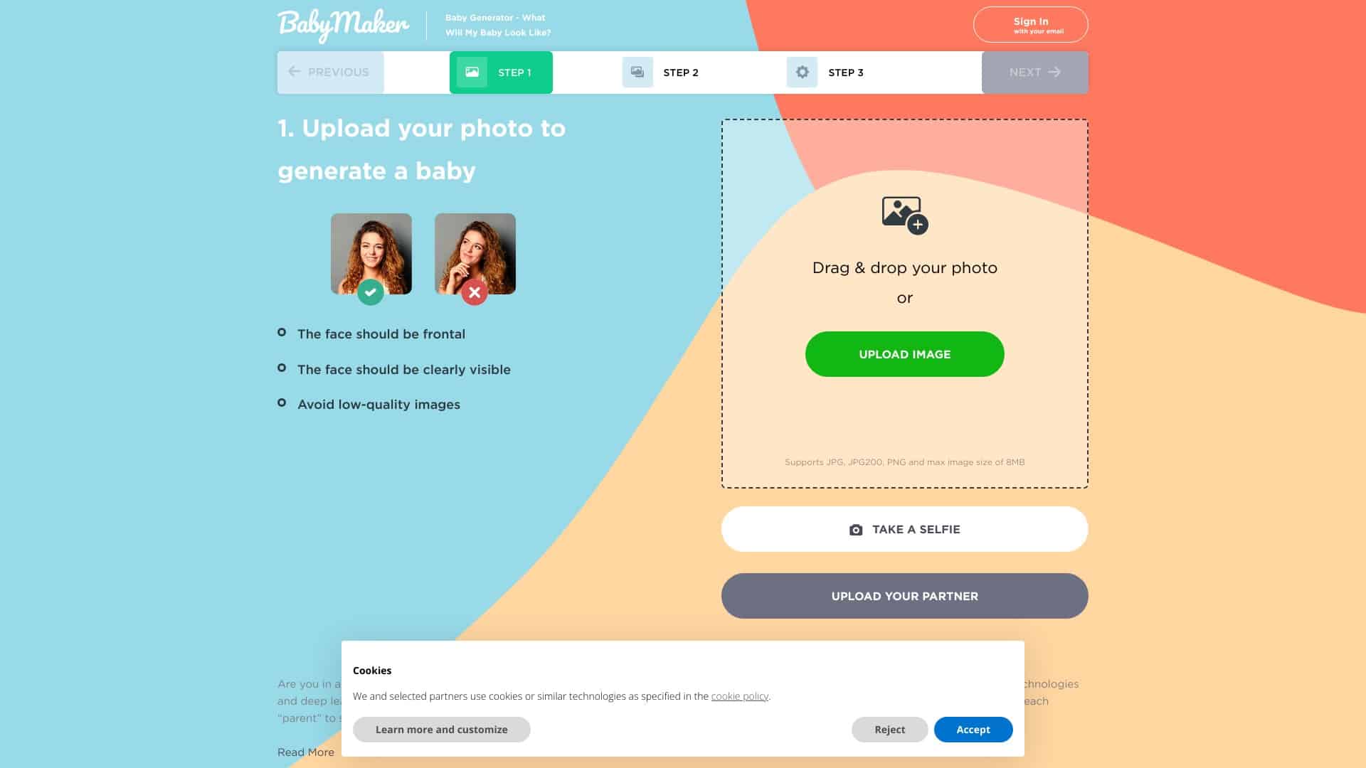 Baby Maker | Easily Create Your Future Baby's Face | Futureen