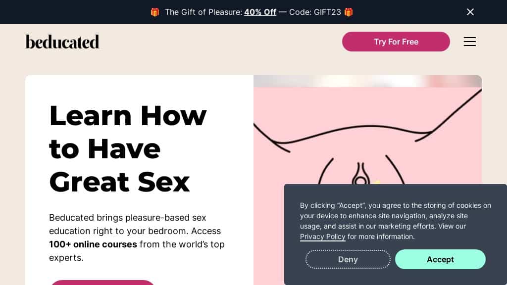 Beducated | Expert Sexual Guidance Anytime | Futureen
