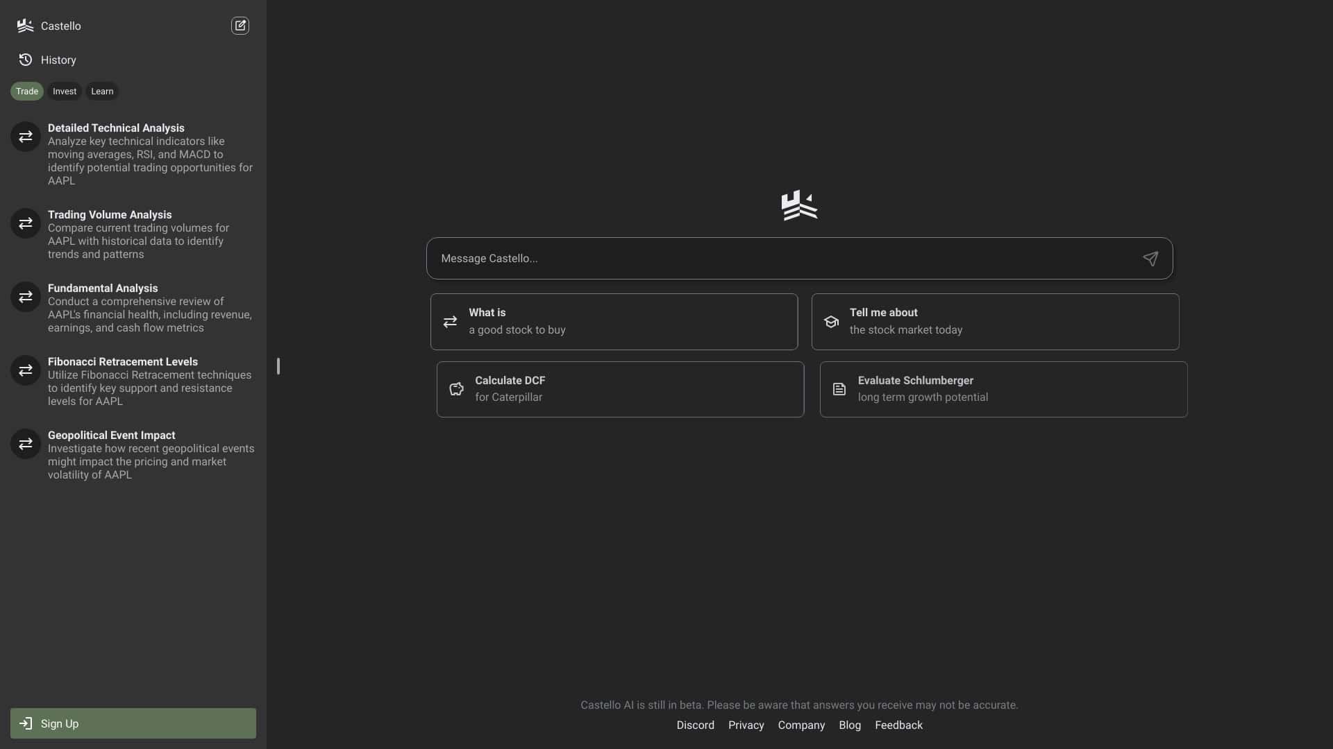 Castello AI | Instant Financial Insights Unlocked! | Futureen
