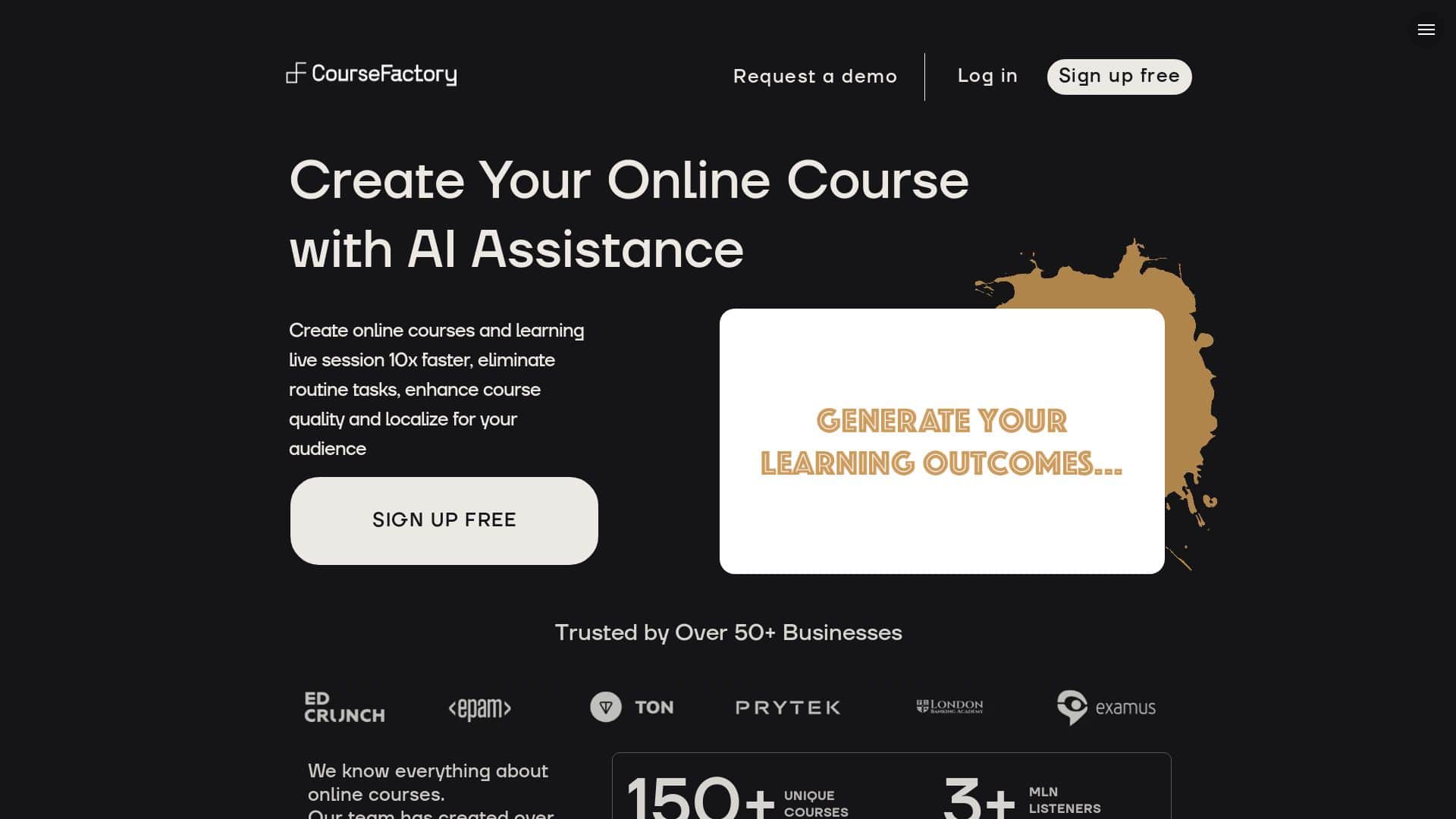 CourseFactory AI | Fast and Easy Online Course Creation | Futureen