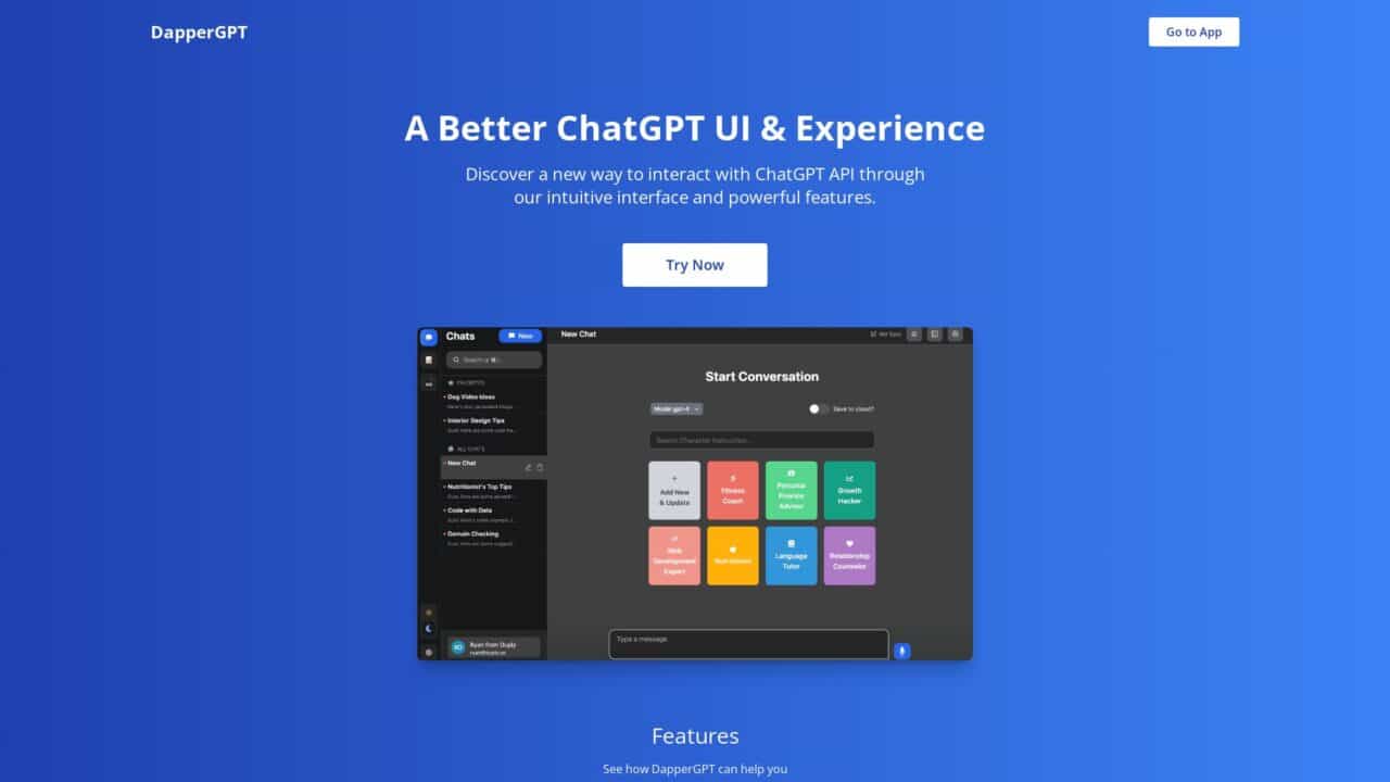DapperGPT | Improve Your Customer Interactions Today! | Futureen
