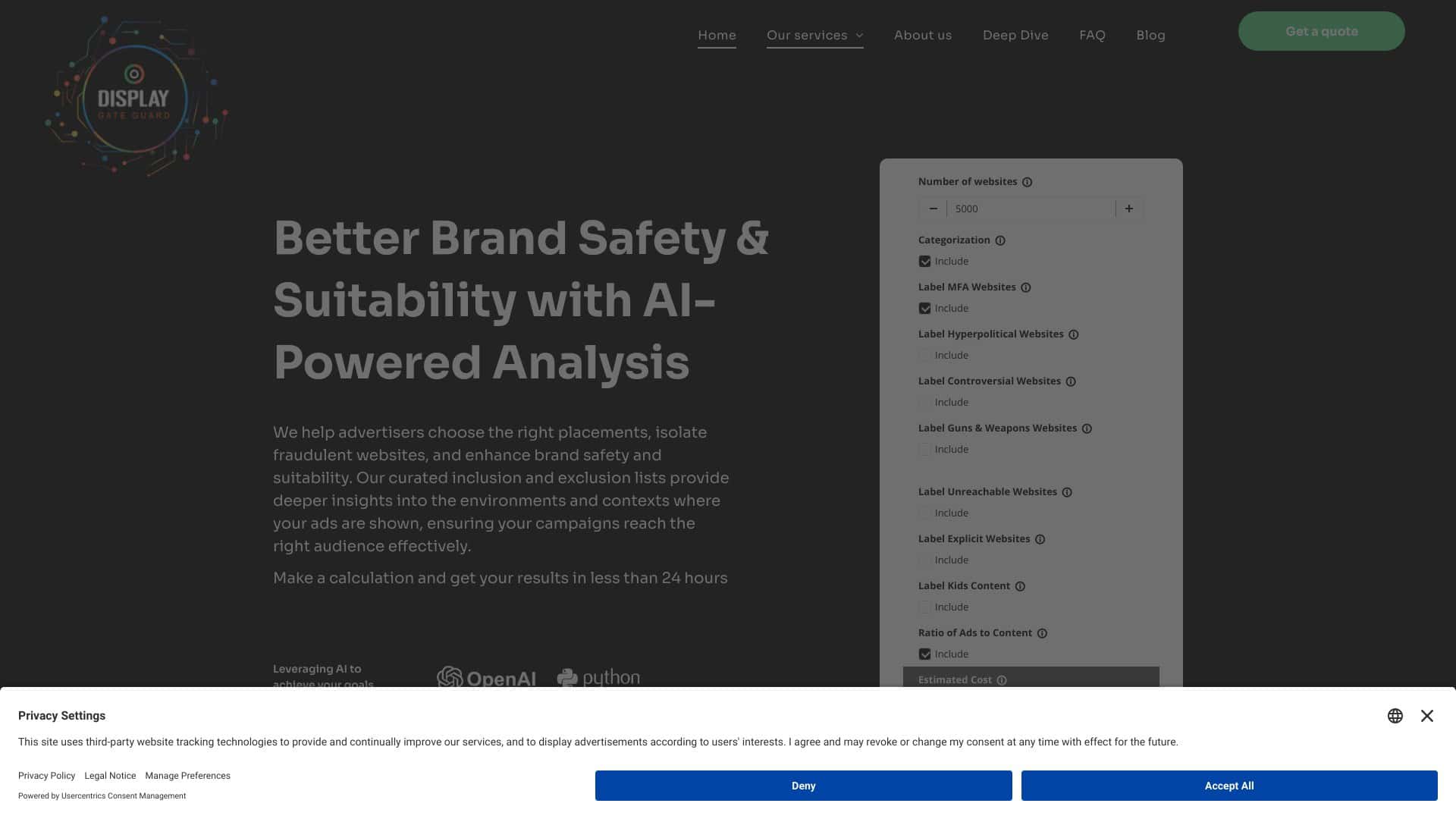 Gate Guard | Enhance Brand Safety in Advertising! | Futureen