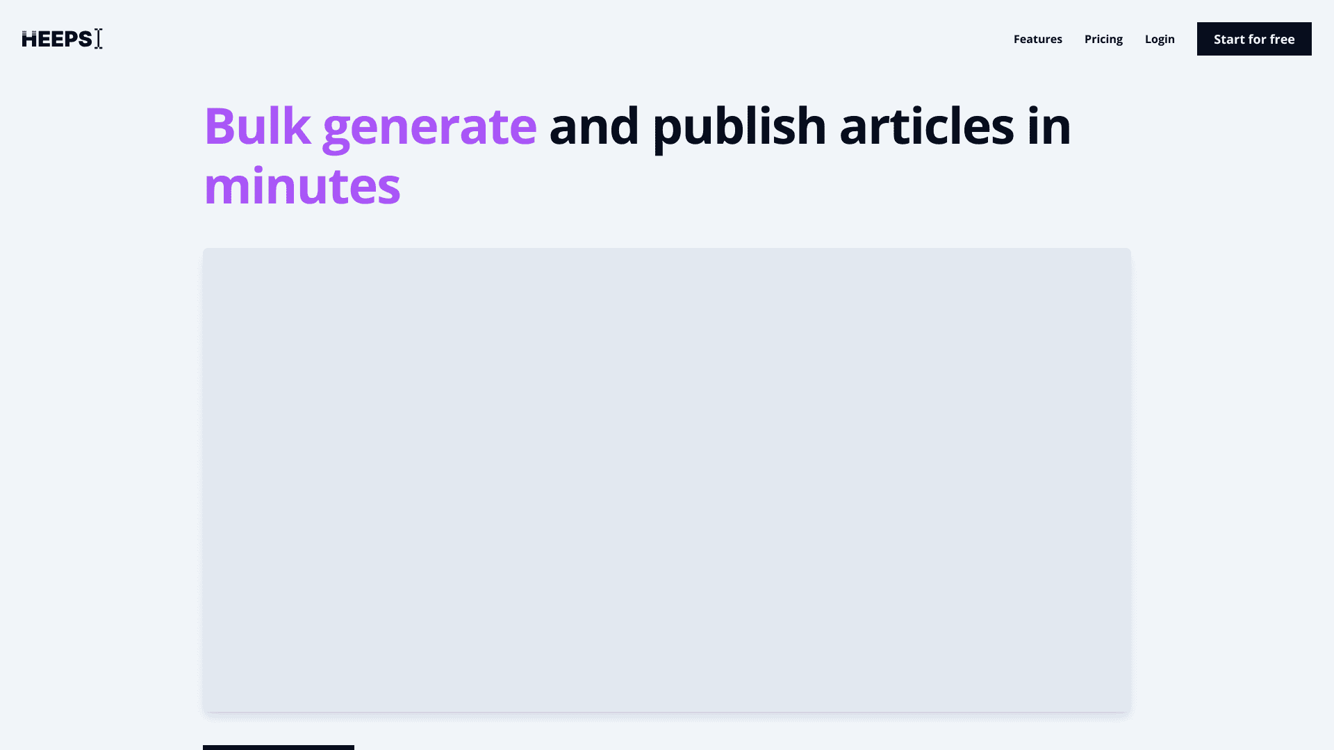 Heeps | AI Content Creation Made Easy | Futureen