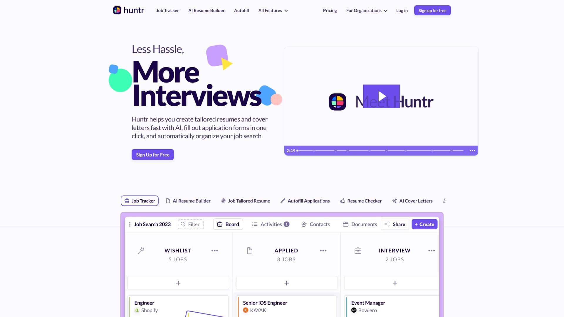 Huntr | Your Ultimate Job Search Companion! | Futureen