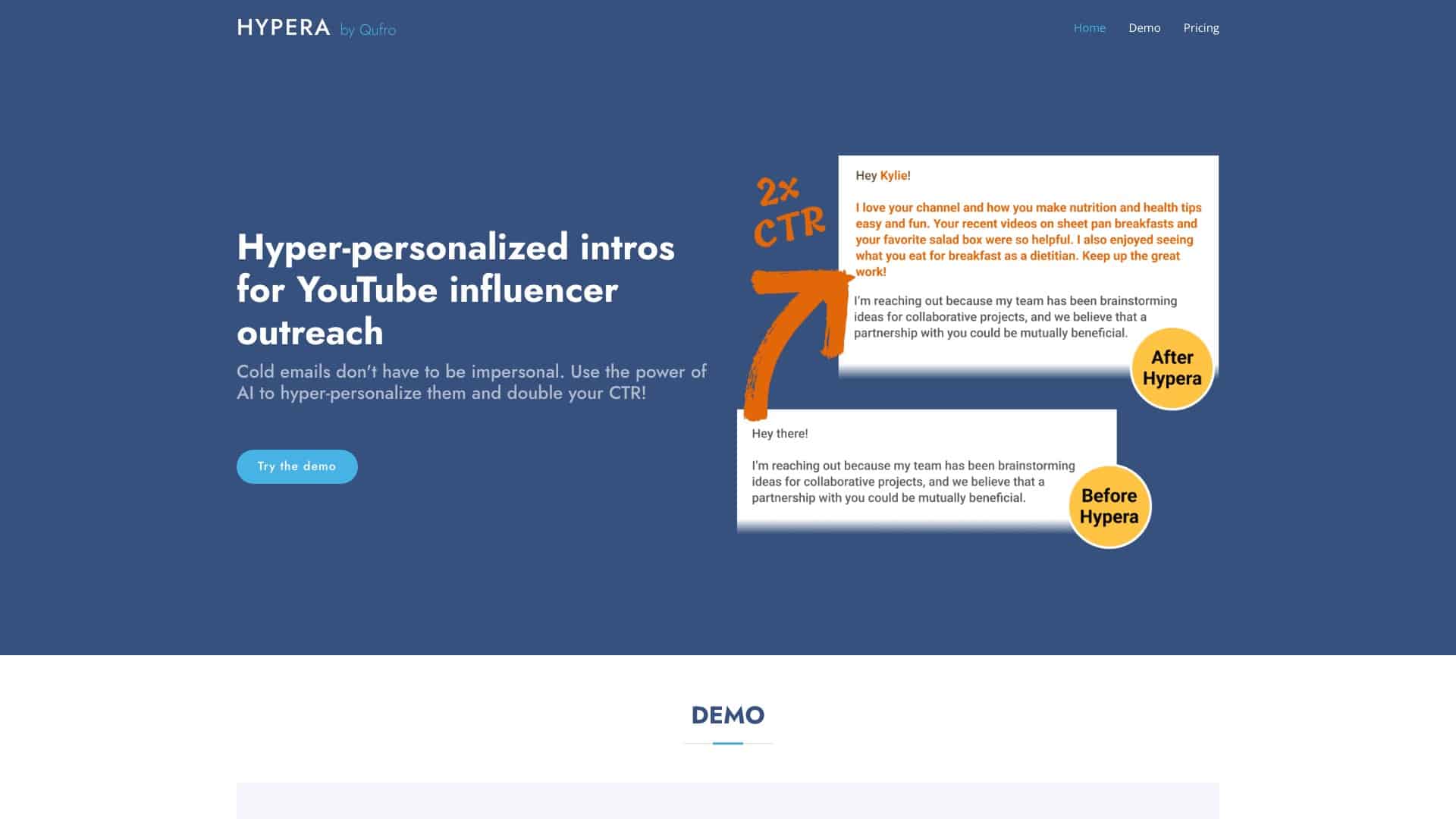Hypera | Upgrade Your YouTube Outreach with Accurate AI! | Futureen