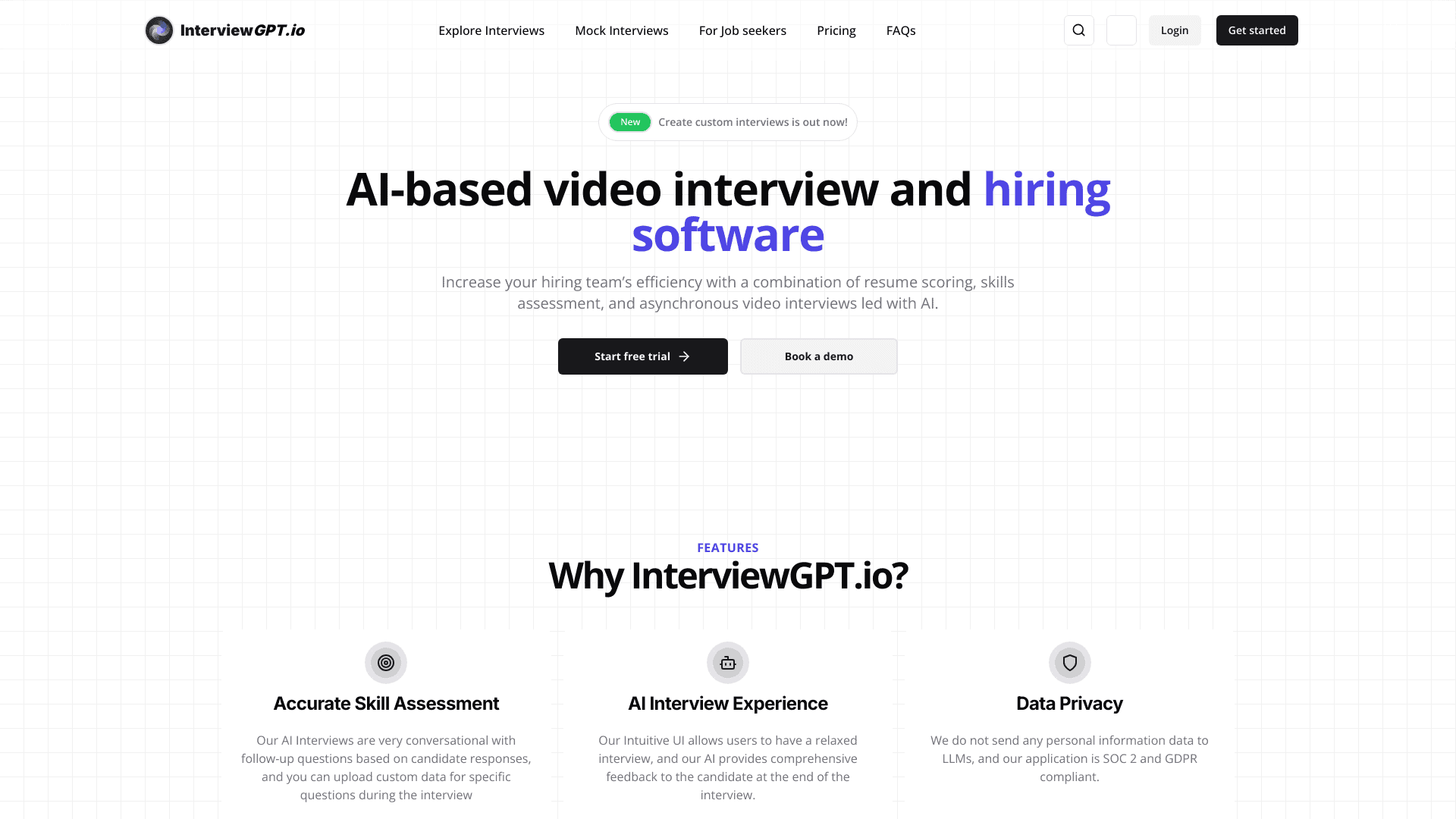 InterviewGPT.io | Elevate Your Interview Game with AI | Futureen
