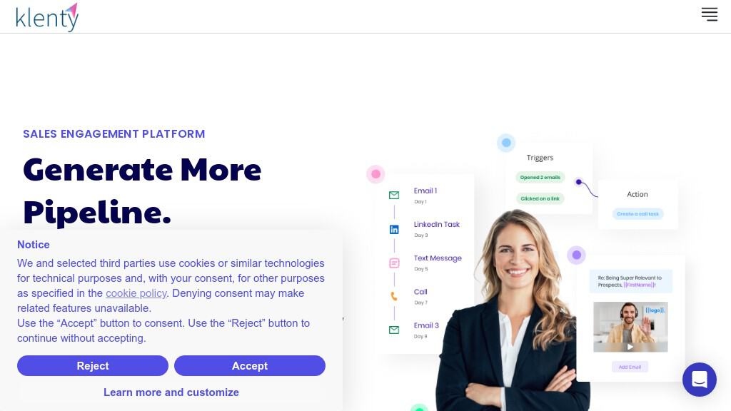 Klenty | Simplify Your Sales Process Effortlessly | Futureen