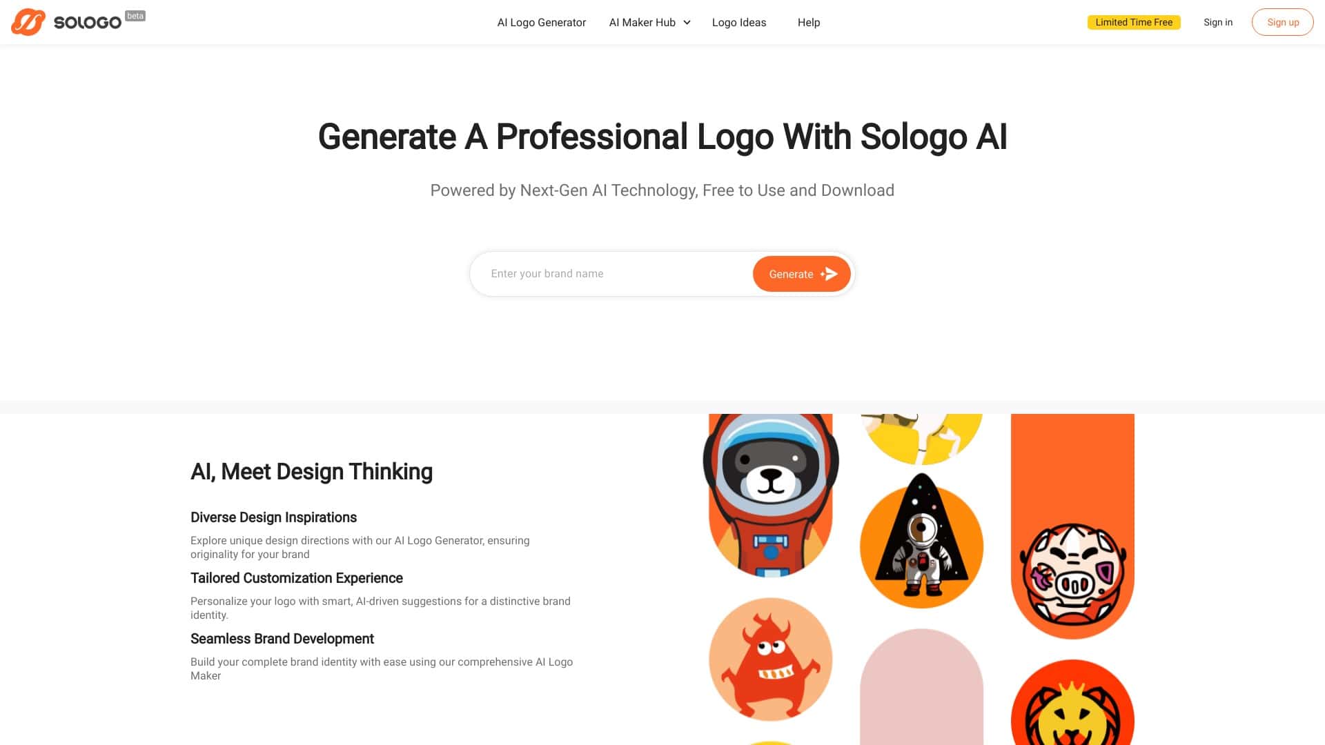 Sologo | Easy AI Logo Design for Your Brand | Futureen