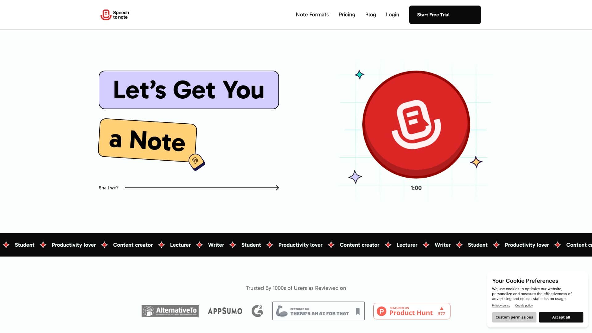 Speech to Note | Transform Your Speech into Smart Summaries! | Futureen