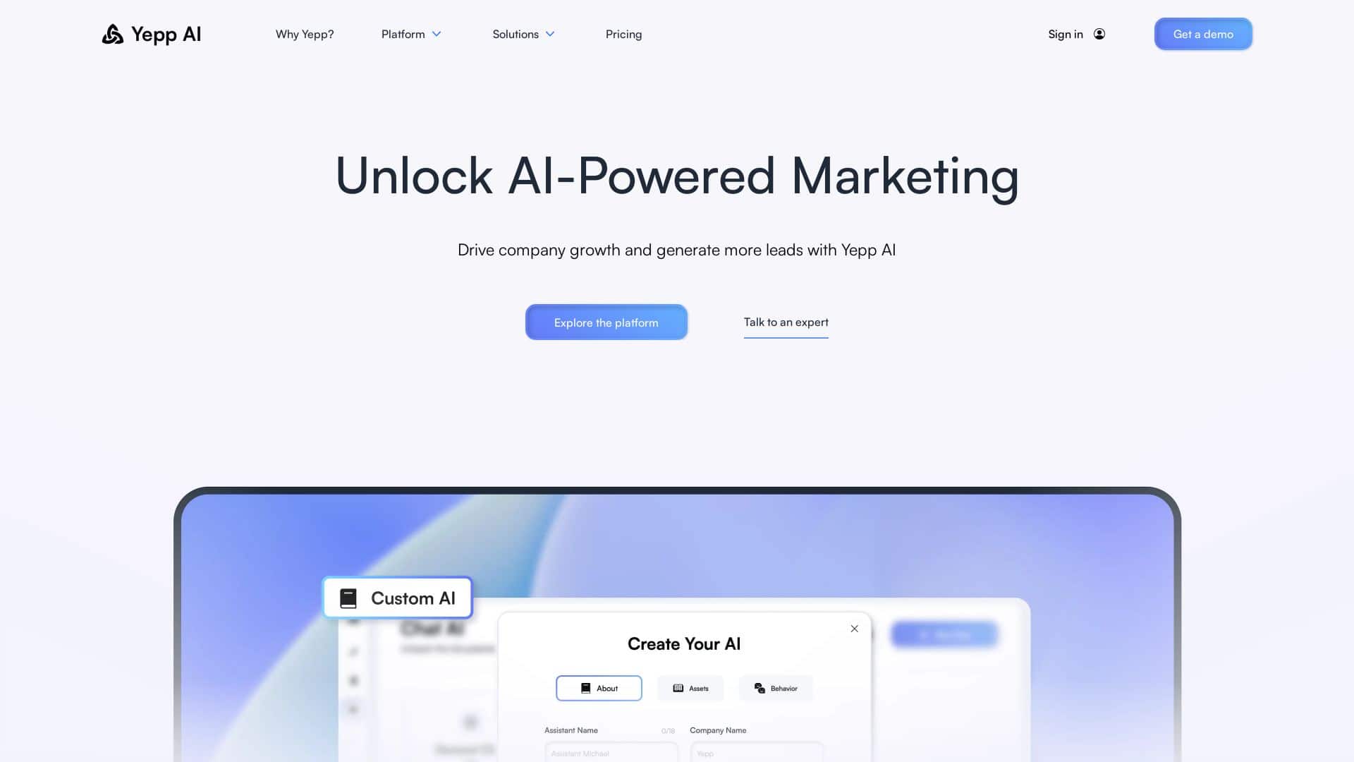 Yepp AI | Turn Your Data into Exceptional Content | Futureen
