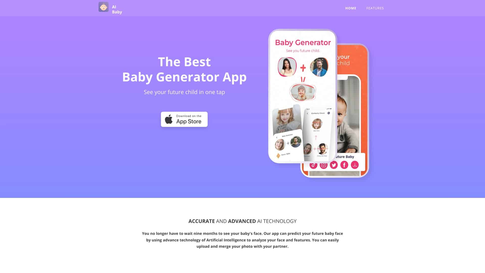AI Baby Generator | Imagine Your Future Child's Face | Futureen