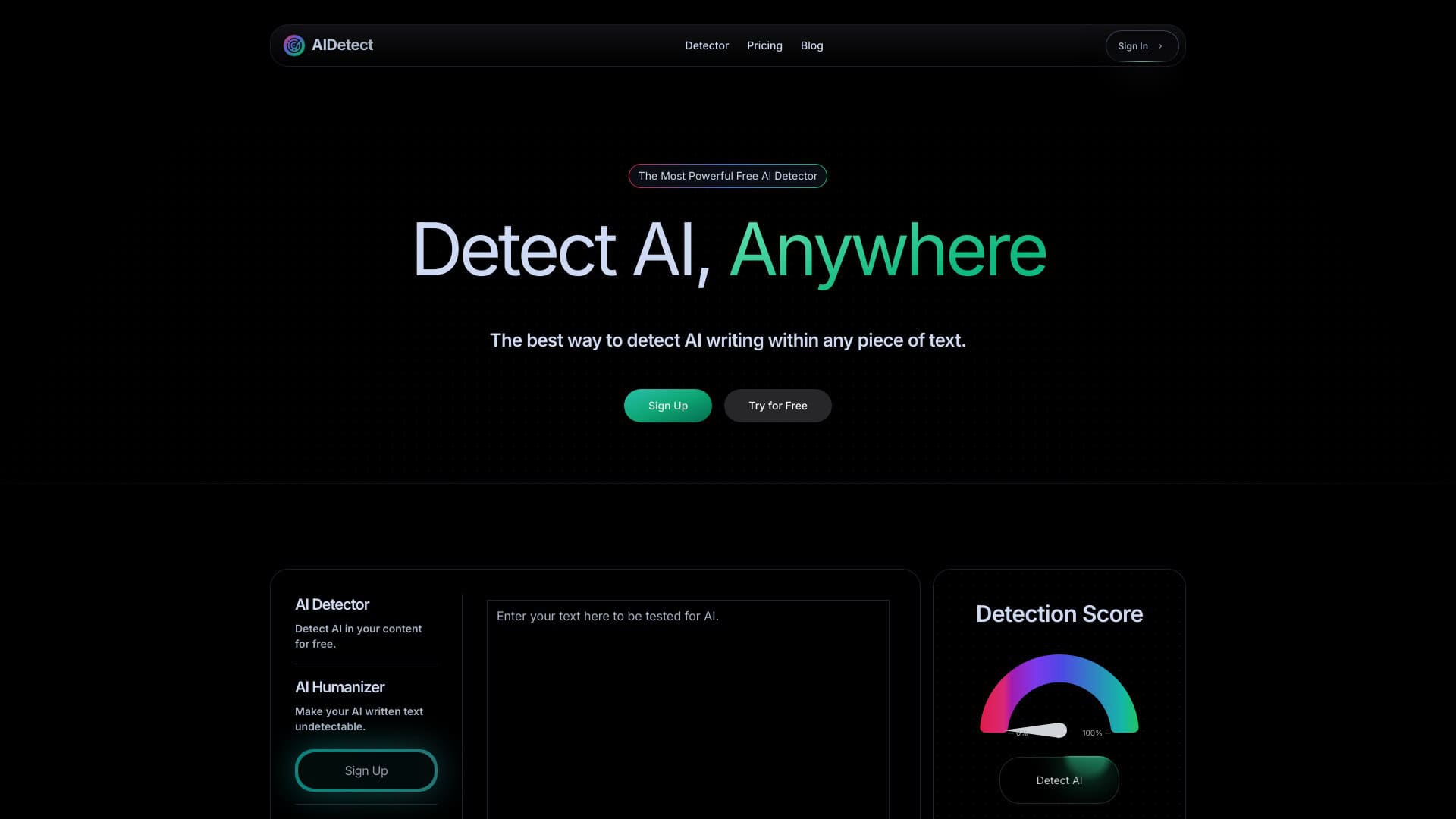 AI Detect | Unmask AI Generated Content with Ease | Futureen