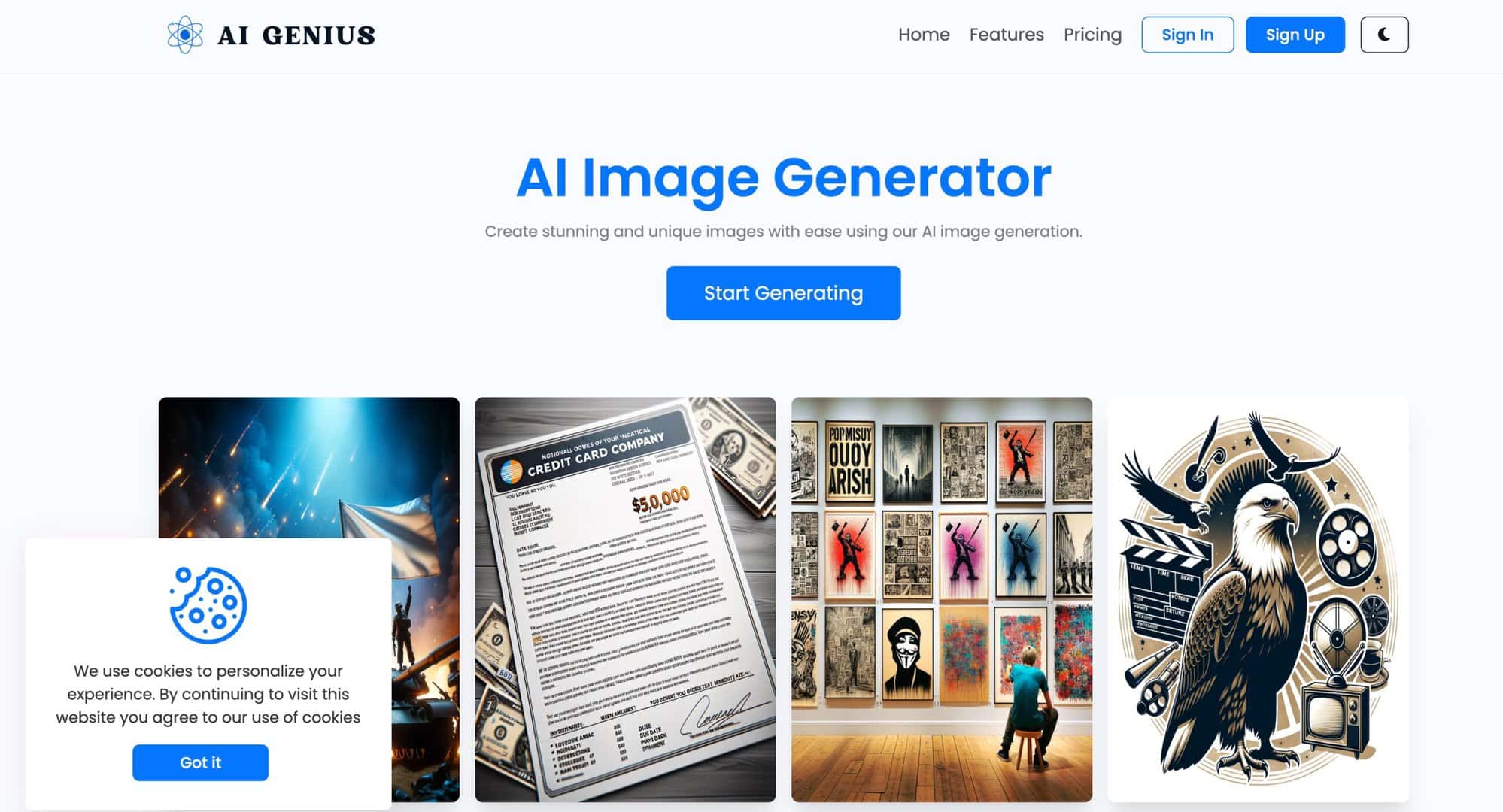 AI Genius | Create Unique Images Easily! | Futureen