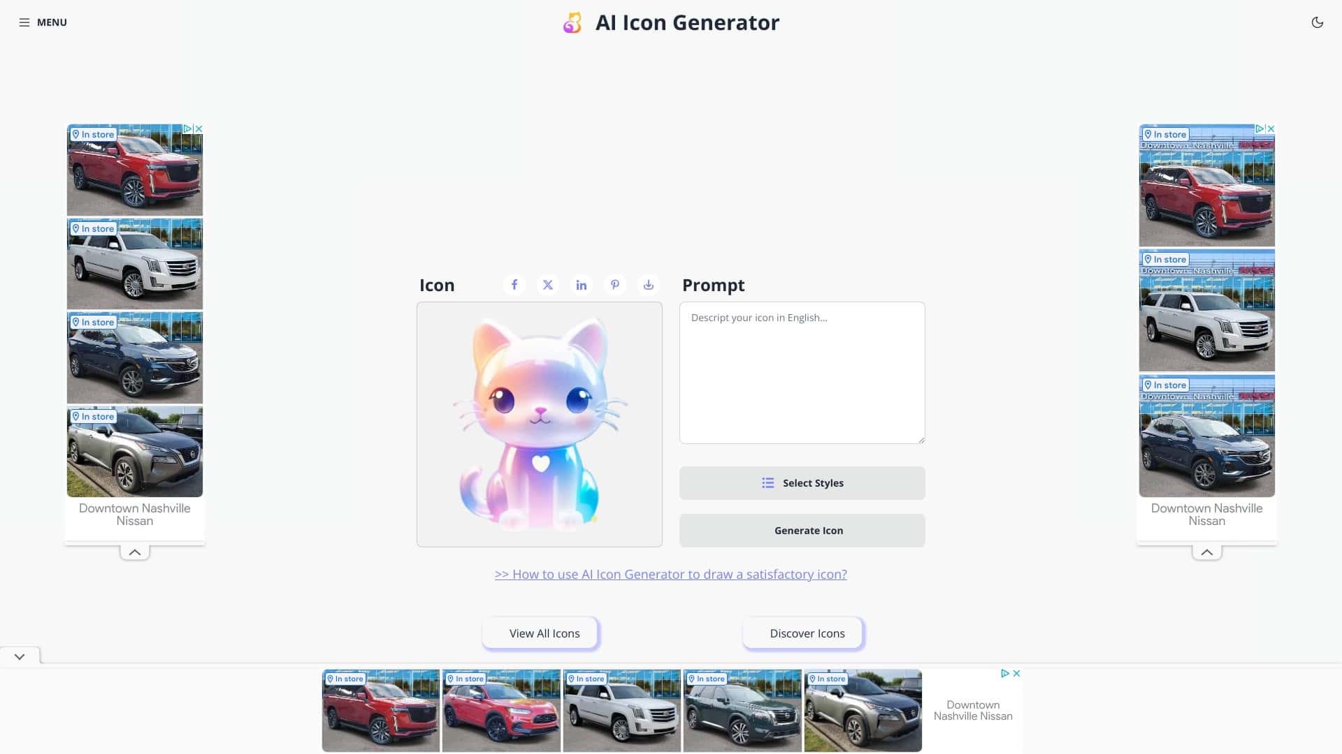 AI Icon Generator | Create Unique Icons Easily! | Futureen