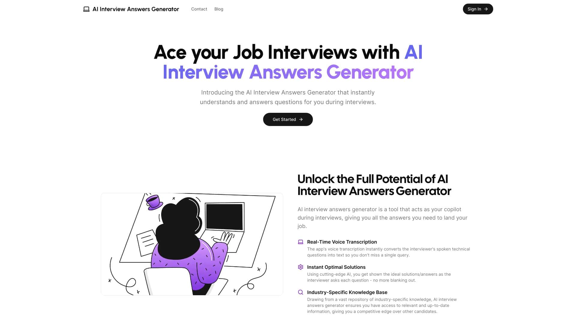 AI Interview Answers Generator | Ace Your Interviews Instantly | Futureen