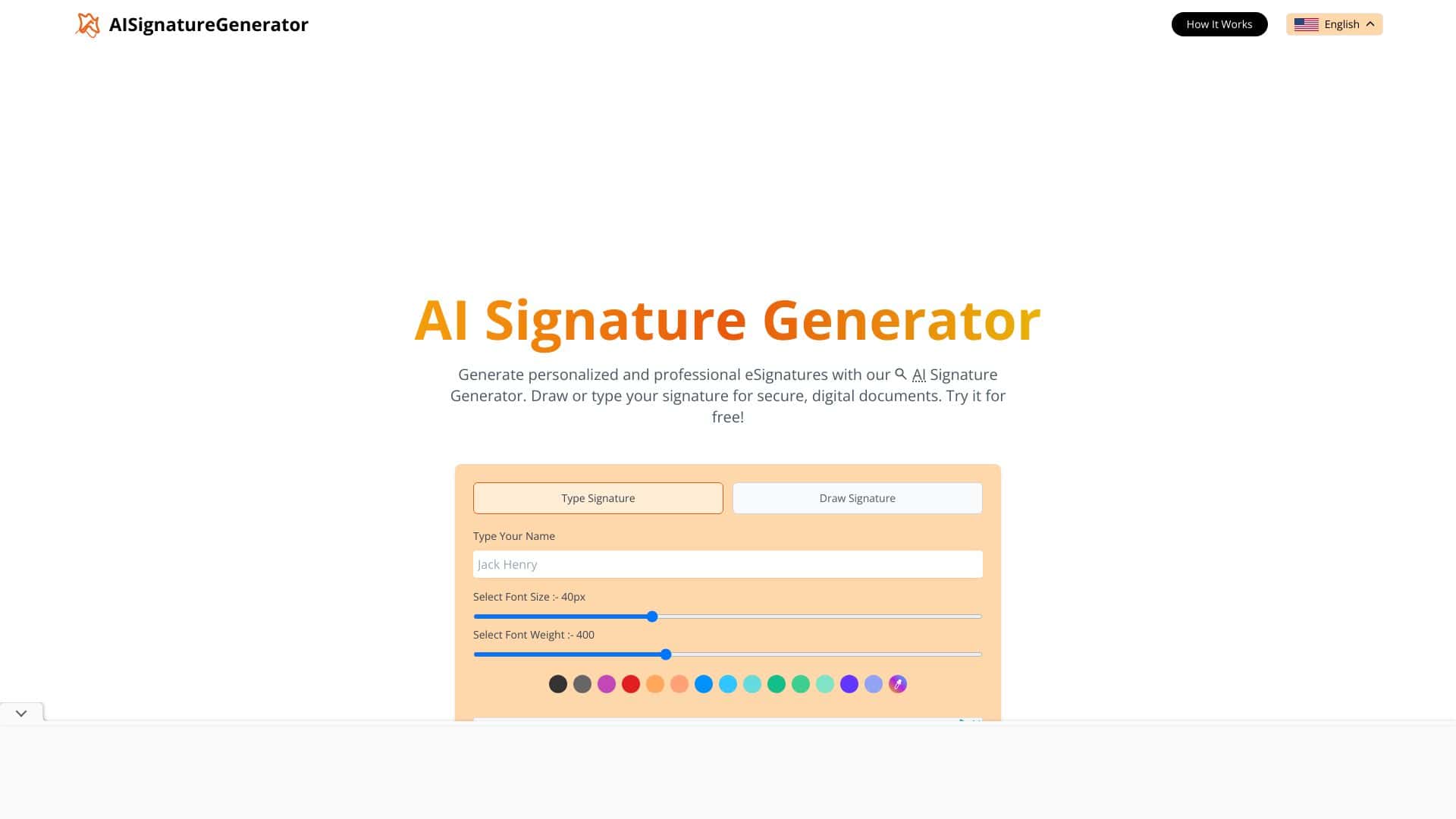 AI Signature Generator | Personalized and Professional eSignatures ...