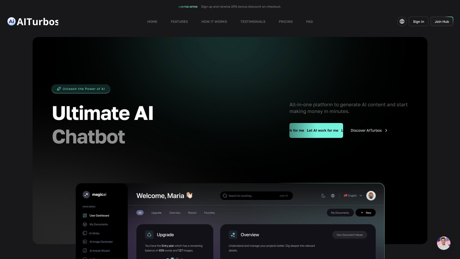 AITurbos | Transform Your Content Creation Easily | Futureen